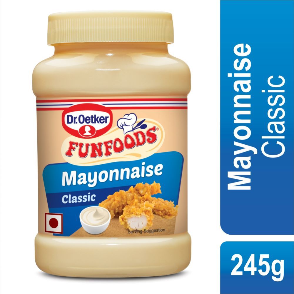 Buy Dr.Oetker Funfoods Classic Mayonnaise, 245 g Online at Best Prices ...