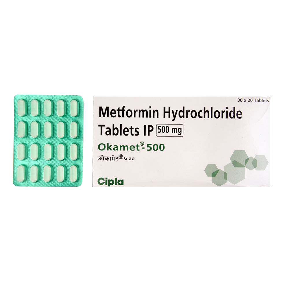 Buy Okamet 500mg 20 Tablets Online at Best Prices | Wellness Forever