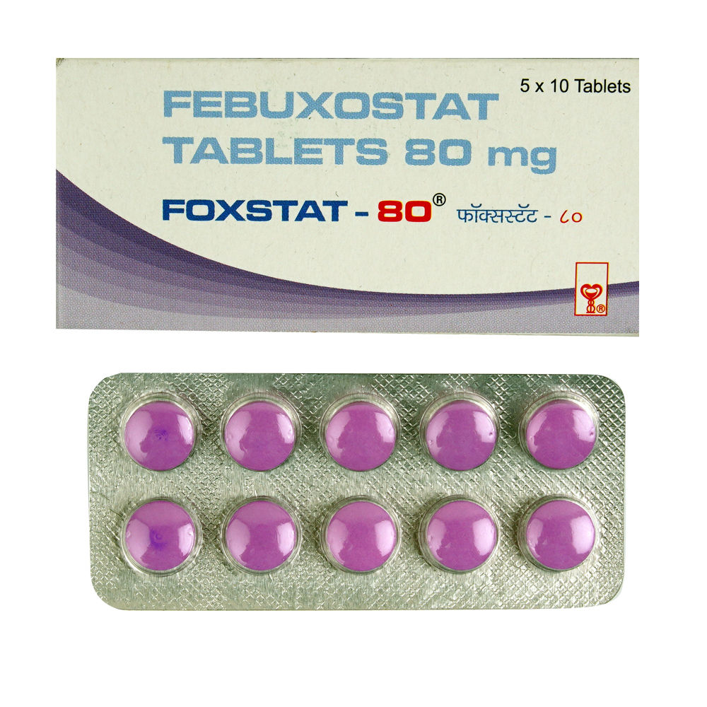 Buy Foxstat 80mg 10 Tablets Online at Best Prices | Wellness Forever