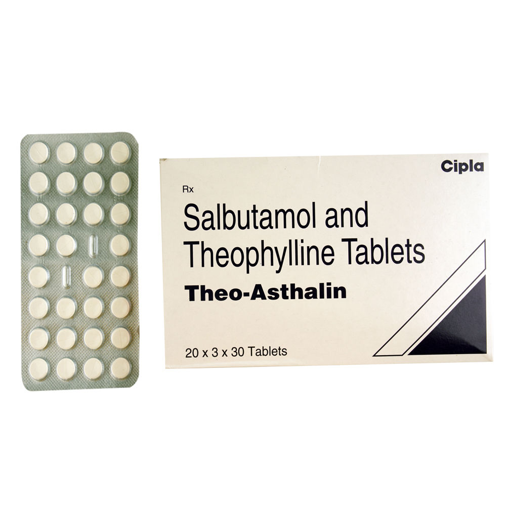 Buy Theo-Asthalin 30 Tablets Online at Best Prices | Wellness Forever