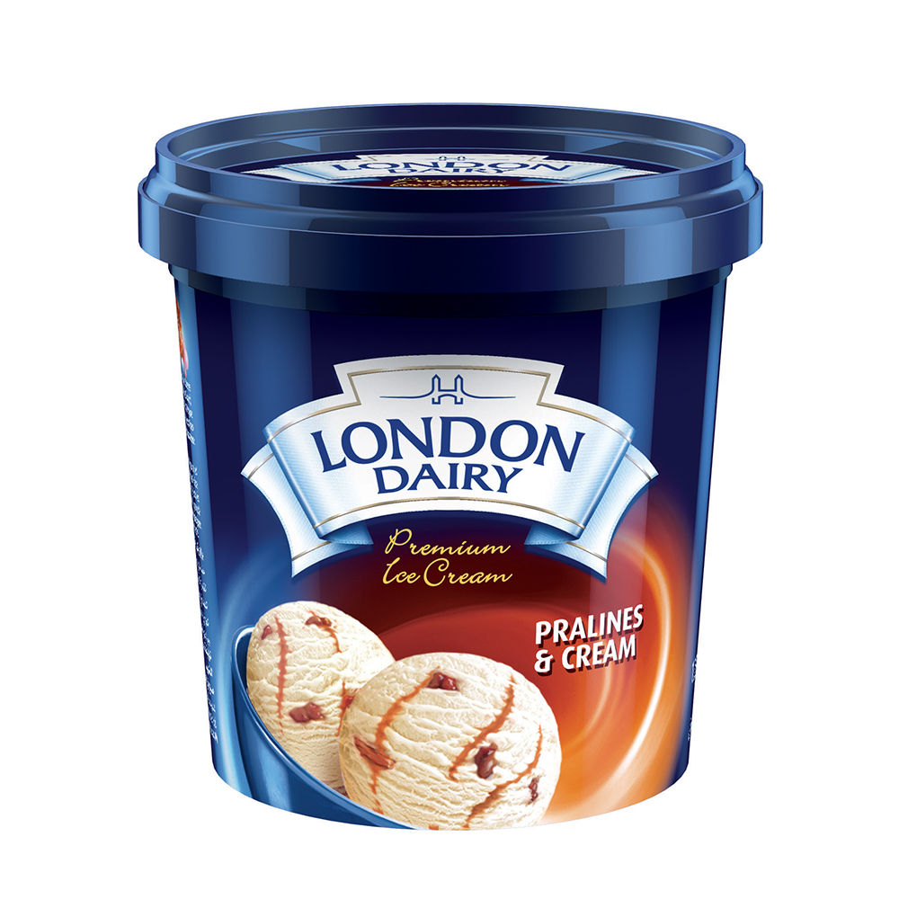 Buy London Dairy Praline and Cream Ice Cream 125ml Online at Best ...