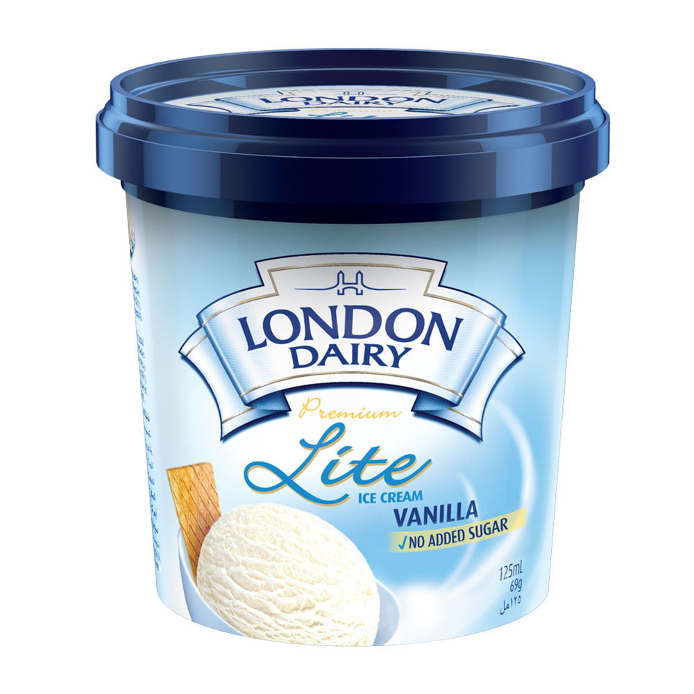 Buy London Dairy Vanilla Lite Ice Cream 125ml Online at Best Prices ...