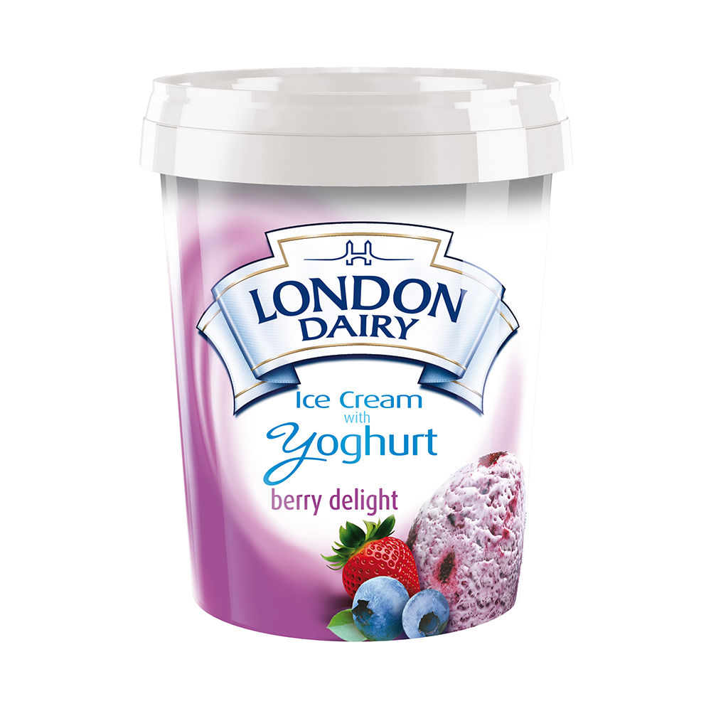 Buy London Dairy Berry Delight Ice Cream Yoghurt 500ml Online at Best ...