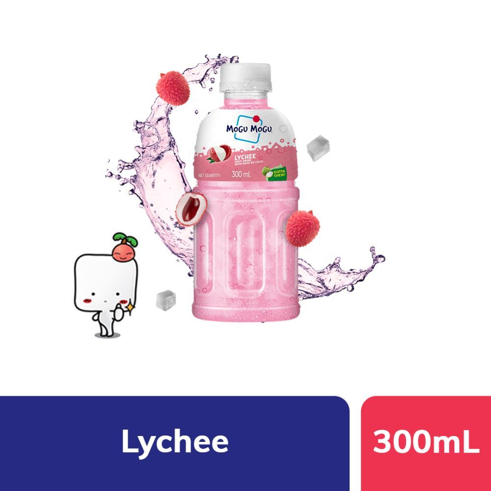 Buy Mogu Mogu Lychee Juice 320ml Online at Best Prices | Wellness Forever