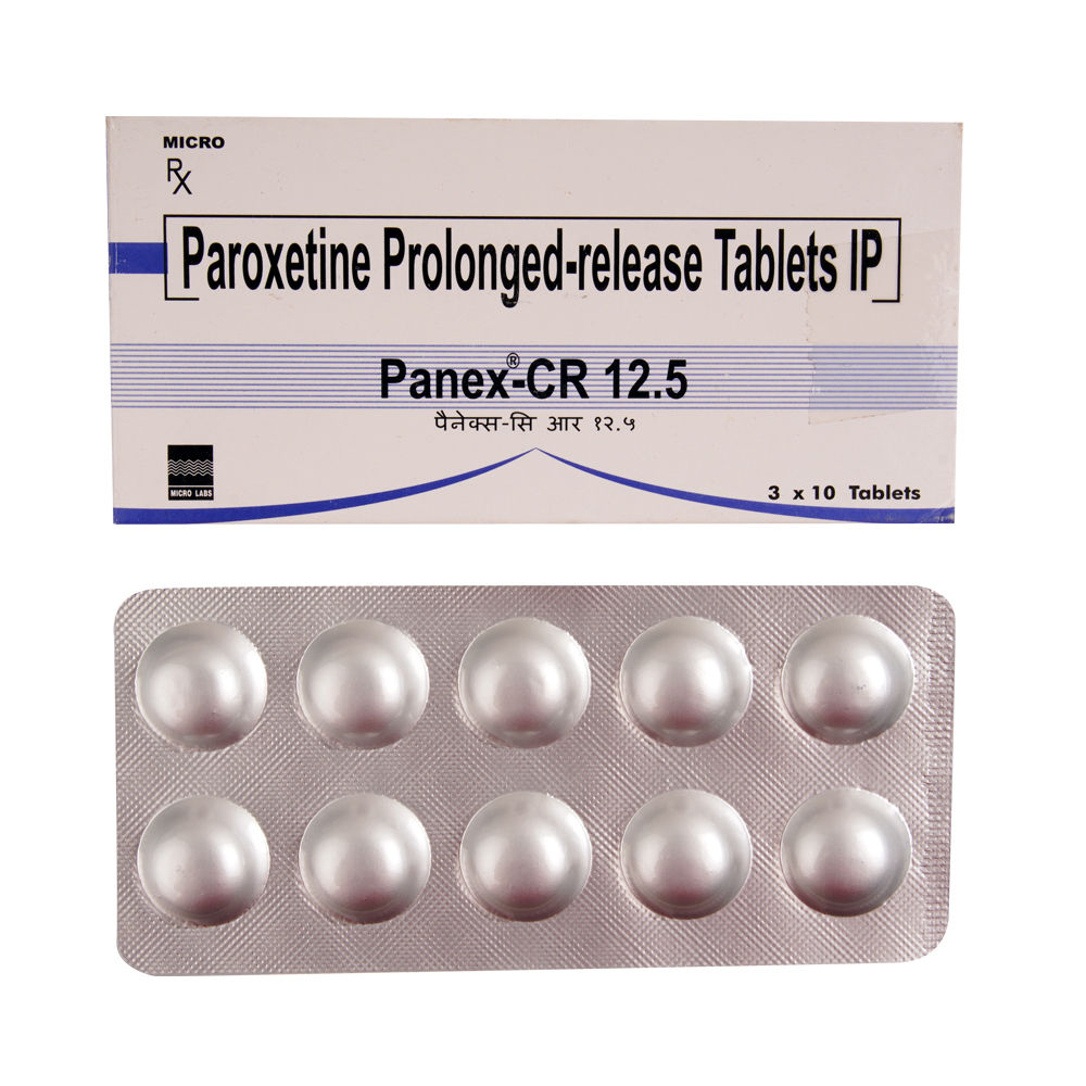Buy Panex-Cr 12.5Mg 10 Tablets Online at Best Prices | Wellness Forever