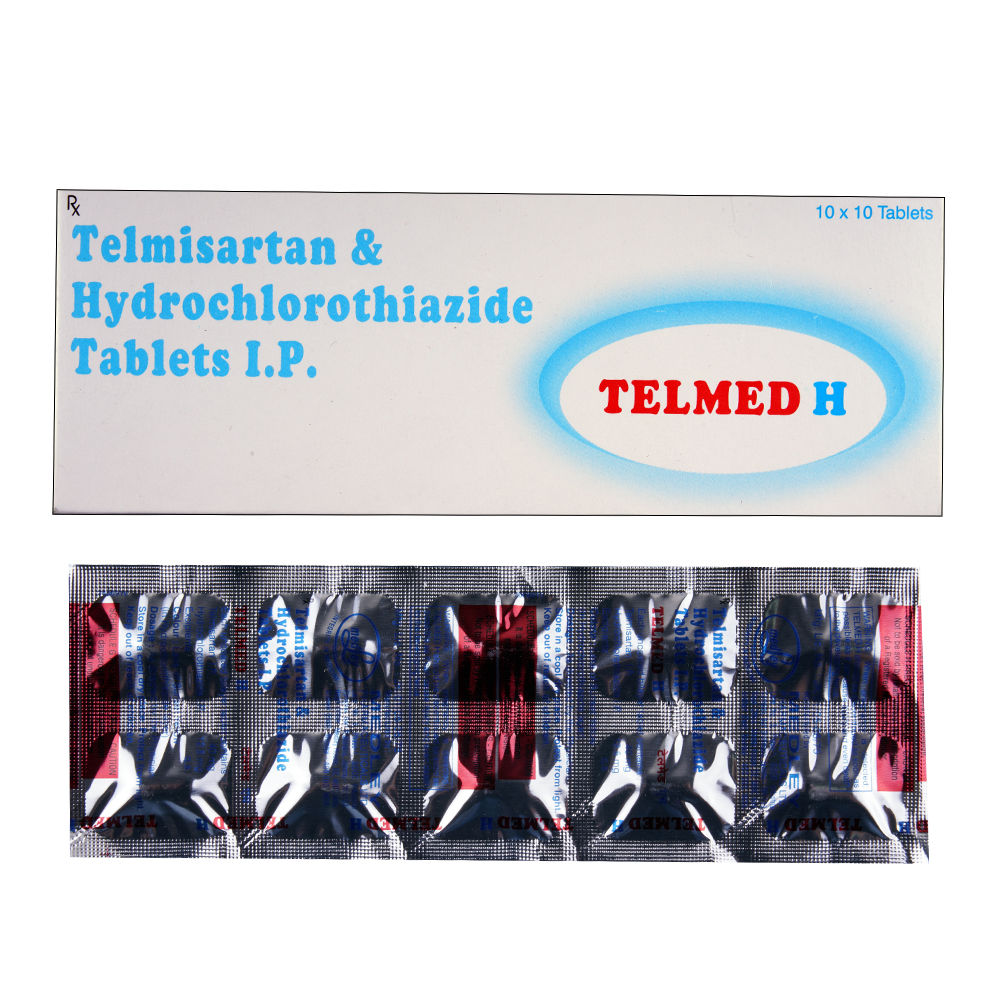 Buy Telmed 80mg 10 Tablets Online at Best Prices | Wellness Forever