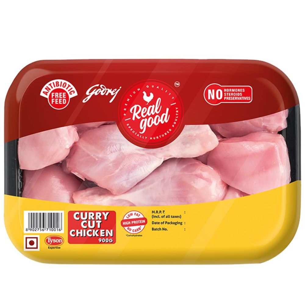 Buy Real Good Curry Cut Chicken, 900 g Online at Best Prices | Wellness ...