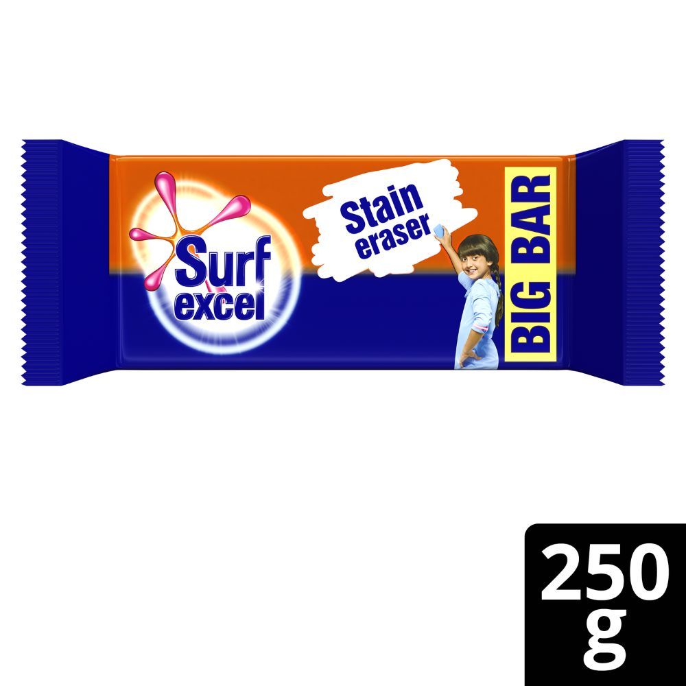 Buy Surf Excel Detergent Bar, 250 g Online at Best Prices | Wellness ...