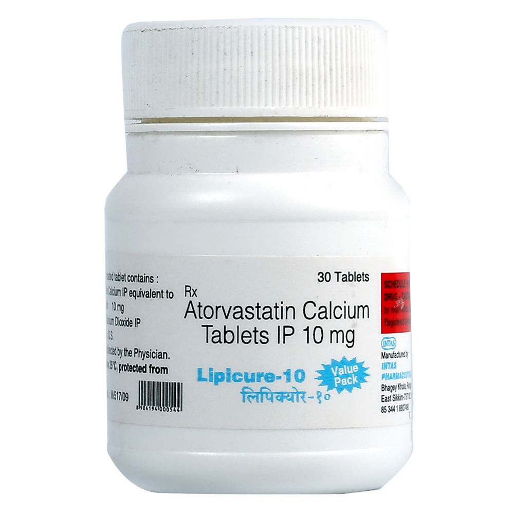 Buy Lipicure 10mg 30 Tablets Online at Best Prices | Wellness Forever