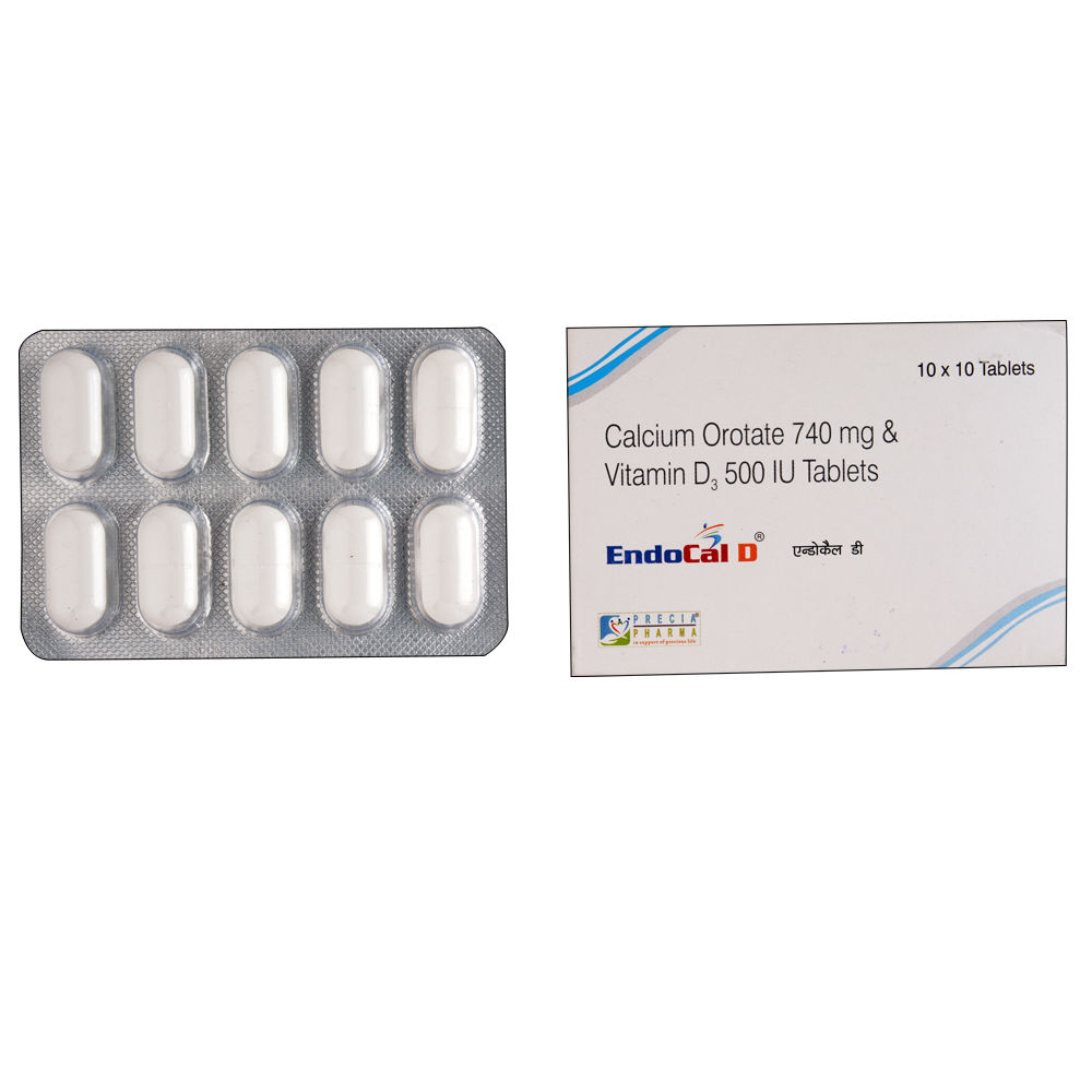 Buy Endocal-D 10 Tablets Online at Best Prices | Wellness Forever