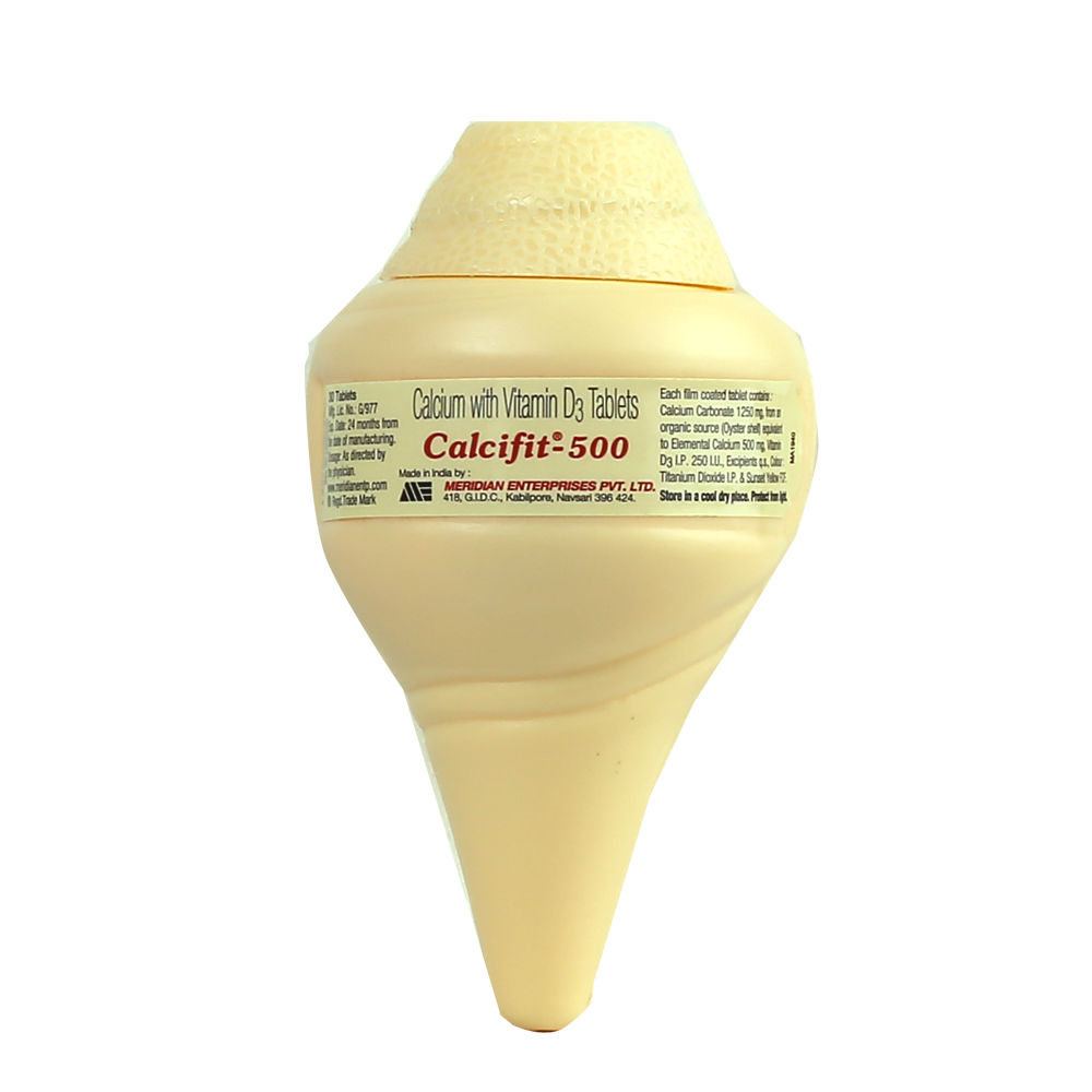 Buy Calcifit 500mg 30 Tablets Online at Best Prices | Wellness Forever