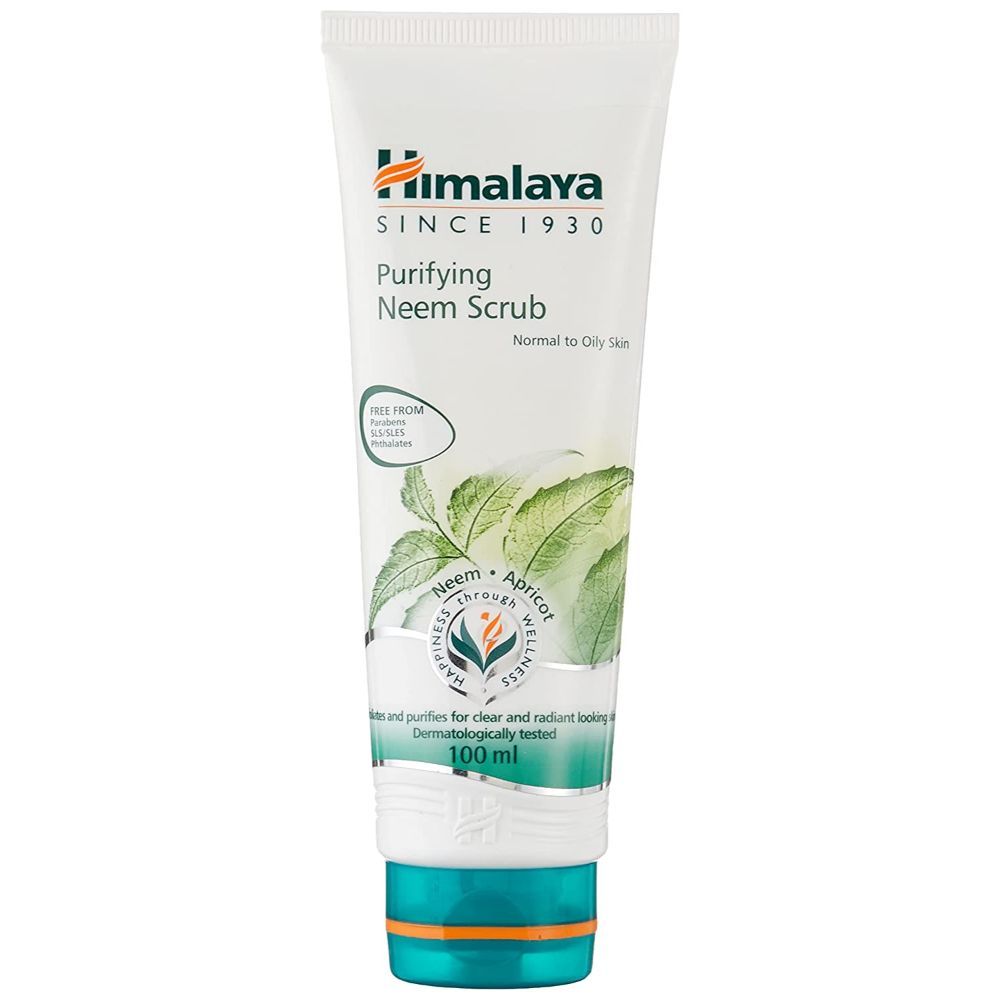 Buy Himalaya Herbals Purifying Neem Scrub 100g Online at Best Prices ...