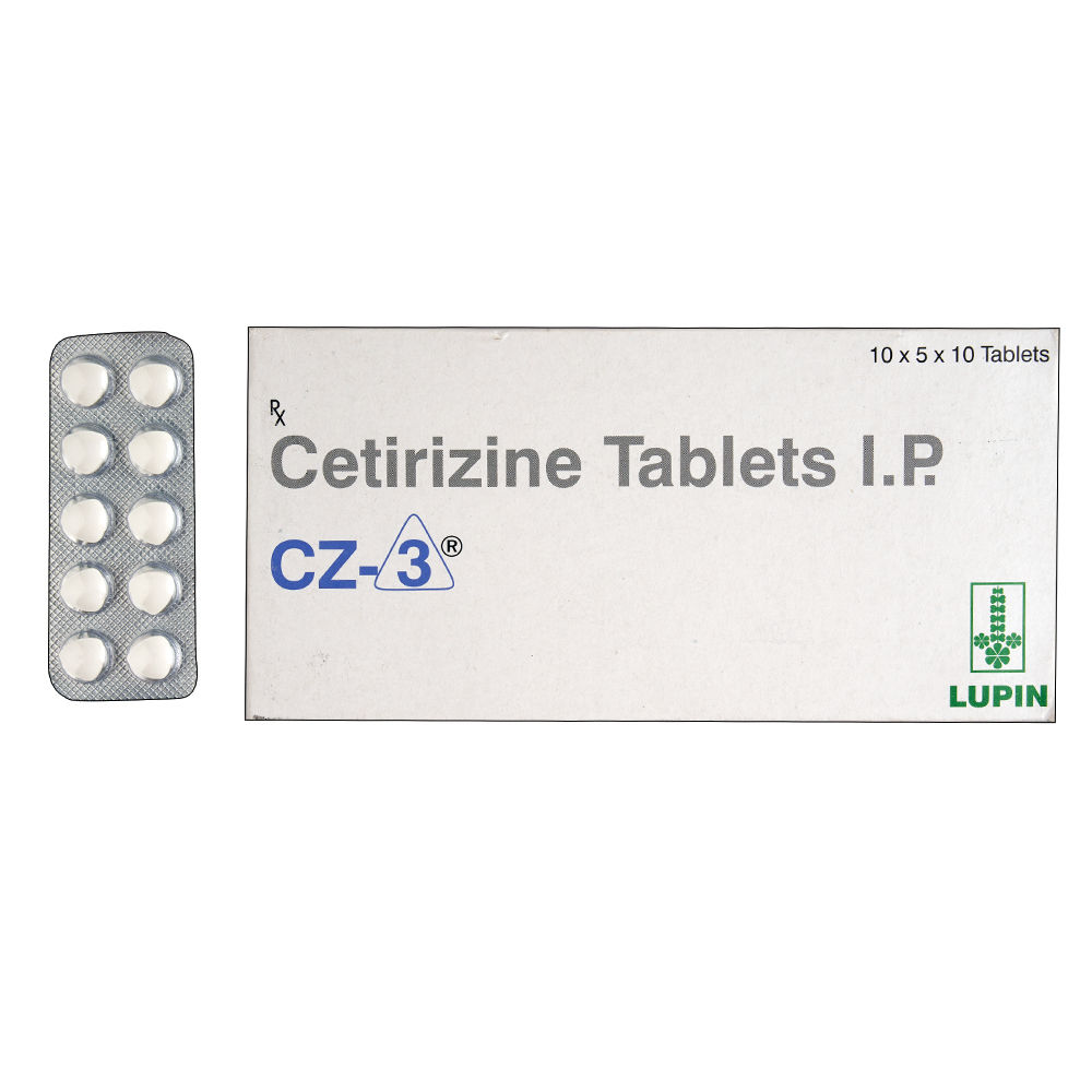 Buy CZ-3 10 Tablets Online at Best Prices | Wellness Forever