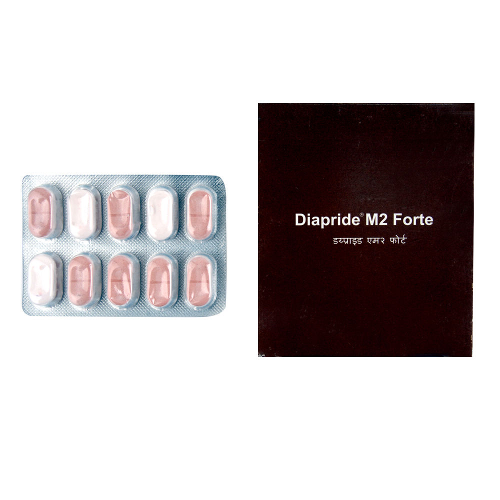 Buy Diapride-M2 Forte 10 Tablets Online at Best Prices | Wellness Forever
