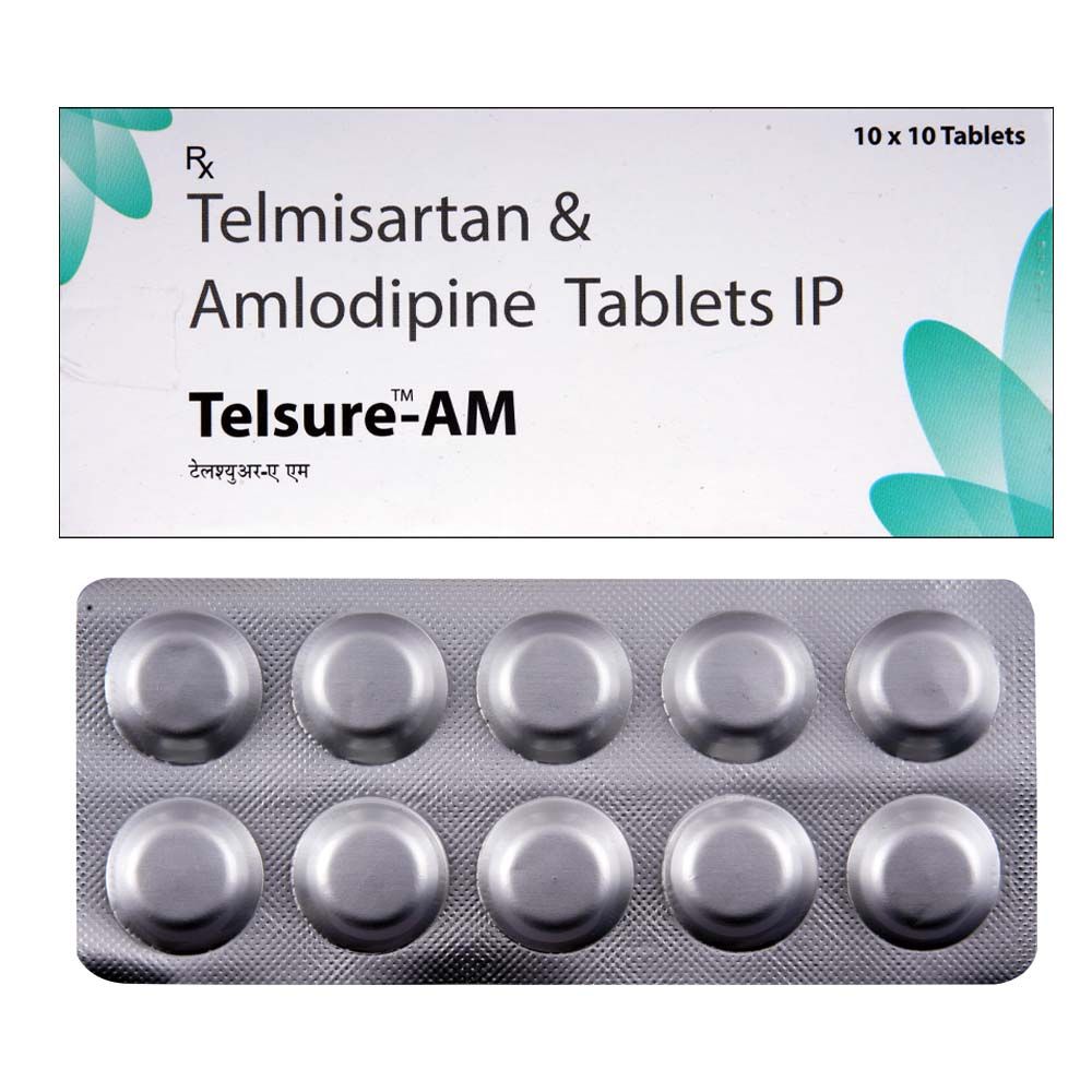 Buy Telsure-AM 10 Tablets Online at Best Prices | Wellness Forever