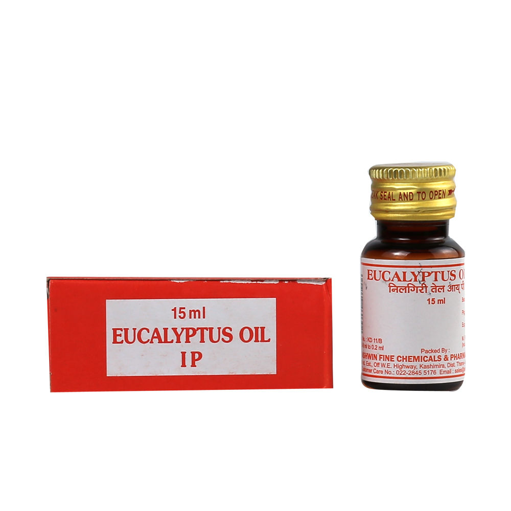 Buy Ashwin Eucalyptus Oil 15 ml Online at Best Prices | Wellness Forever