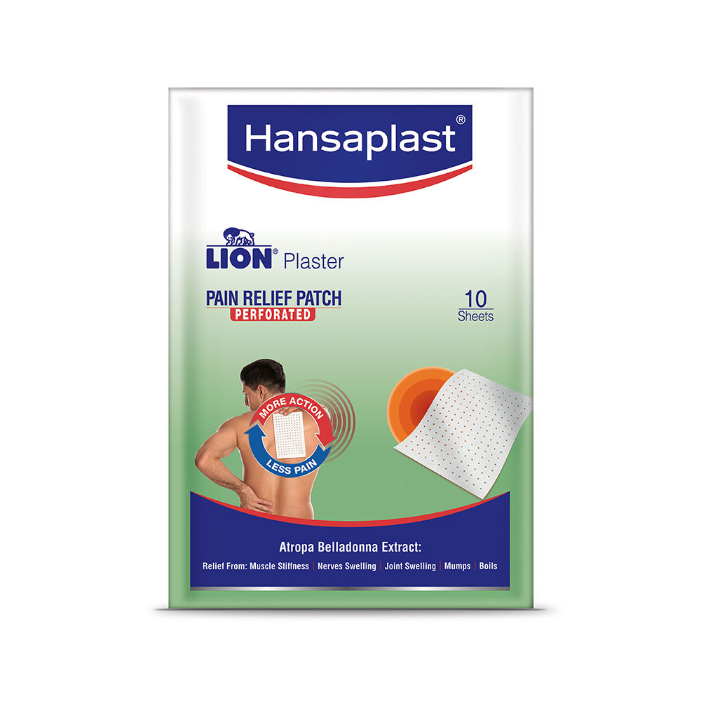 Buy Hansaplast Lion Plaster Belladonna Heat Plasters, 1 pc Online at ...