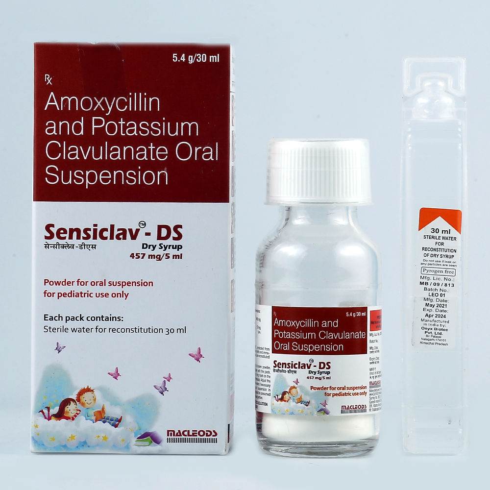 Buy Sensiclav-DS Syrup 30 ml Online at Best Prices | Wellness Forever