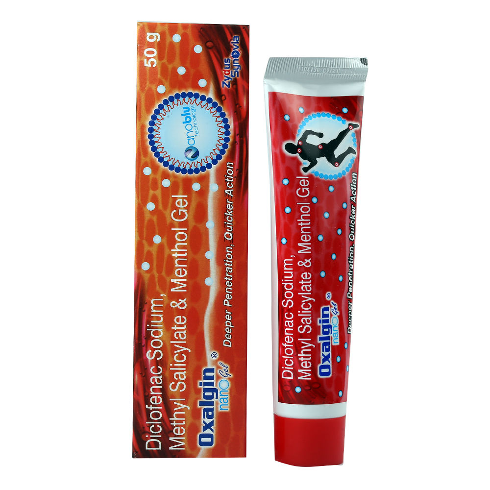 Buy Oxalgin Nanogel 50 g Online at Best Prices | Wellness Forever