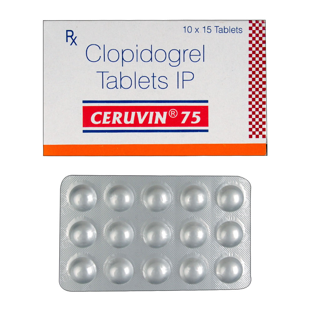 Buy Ceruvin 75mg 15 Tablets Online at Best Prices | Wellness Forever
