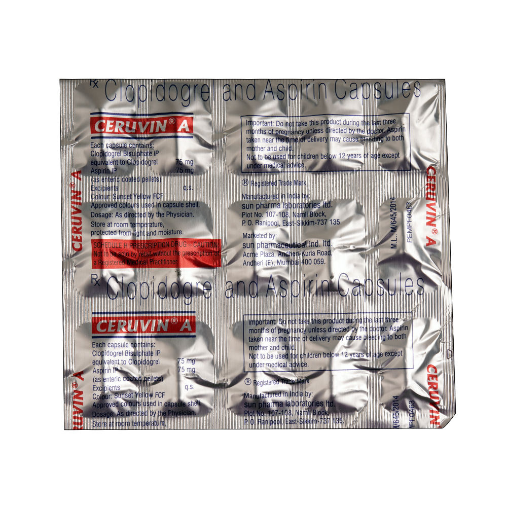 Buy Ceruvin-A 15 Capsules Online at Best Prices | Wellness Forever