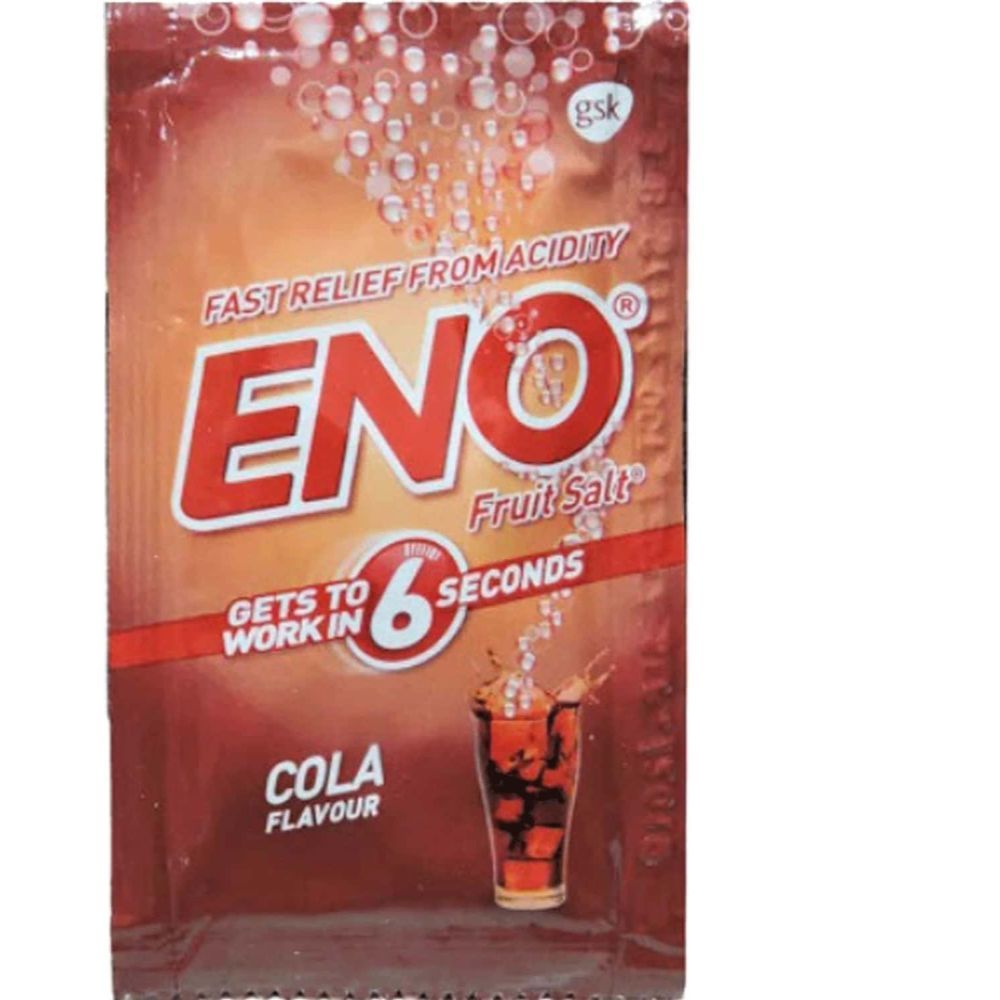Buy Eno Fruit Salt Powder Cola Flavour 5g Online at Best Prices ...