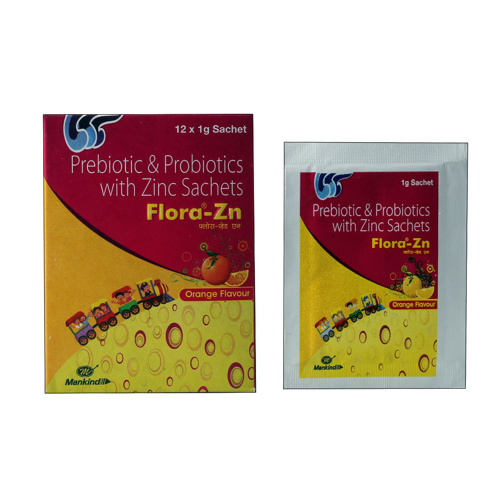 Buy Flora-Zn Sachet 1Gm Online at Best Prices | Wellness Forever