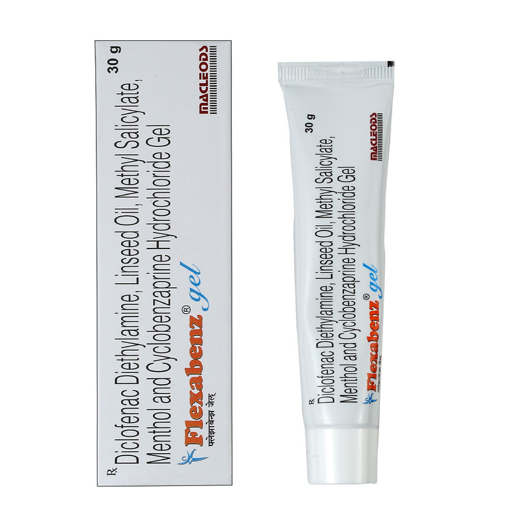 Buy Flexabenz Gel 30 g Online at Best Prices | Wellness Forever