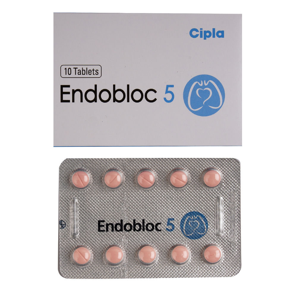 Buy Endobloc 5mg 10 Tablets Online at Best Prices | Wellness Forever
