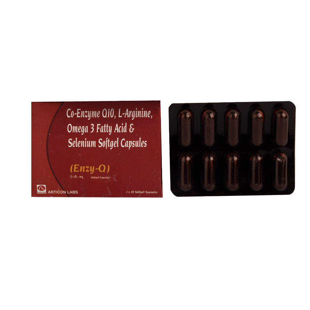 Buy Enzy-Q 10 Capsules Online at Best Prices | Wellness Forever