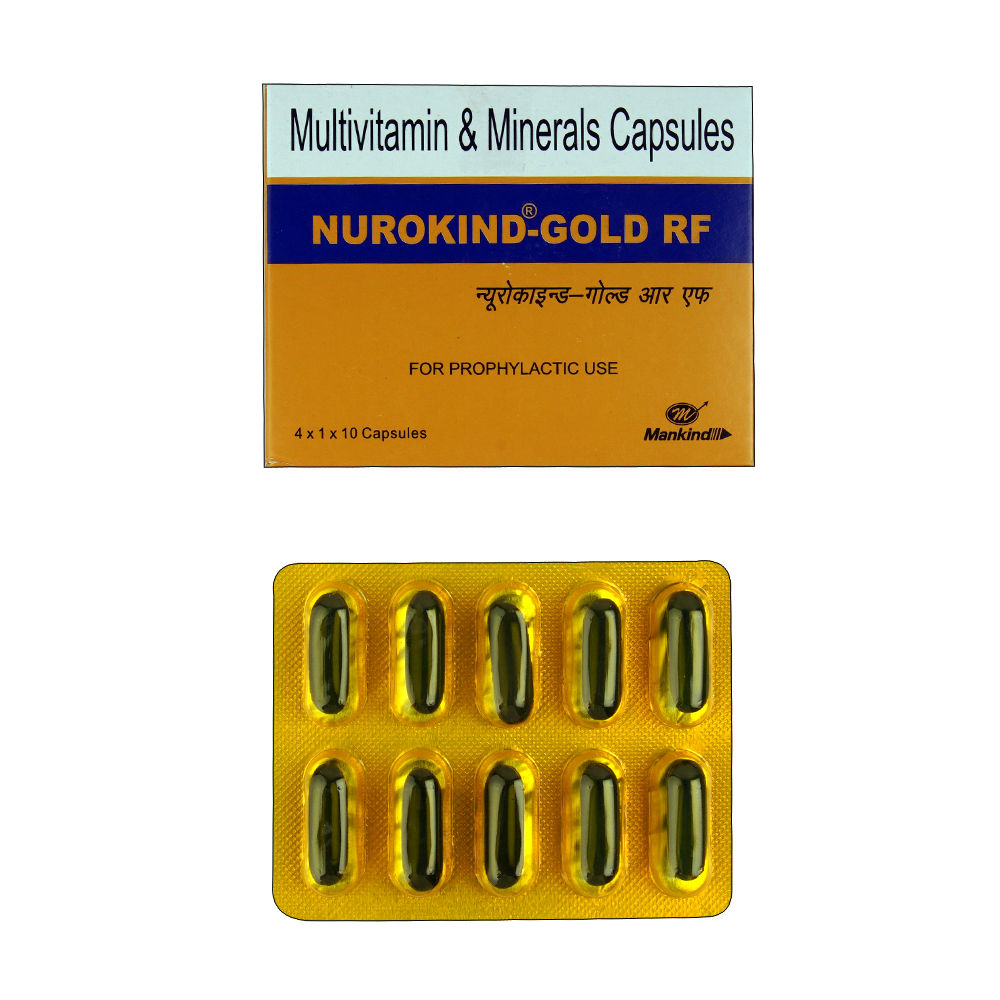 Buy Nurokind-Gold RF 10 Capsules Online at Best Prices | Wellness Forever