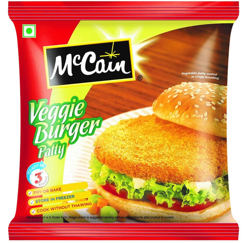 Buy McCain Veggie Burger Patty, 360 g Online at Best Prices | Wellness ...