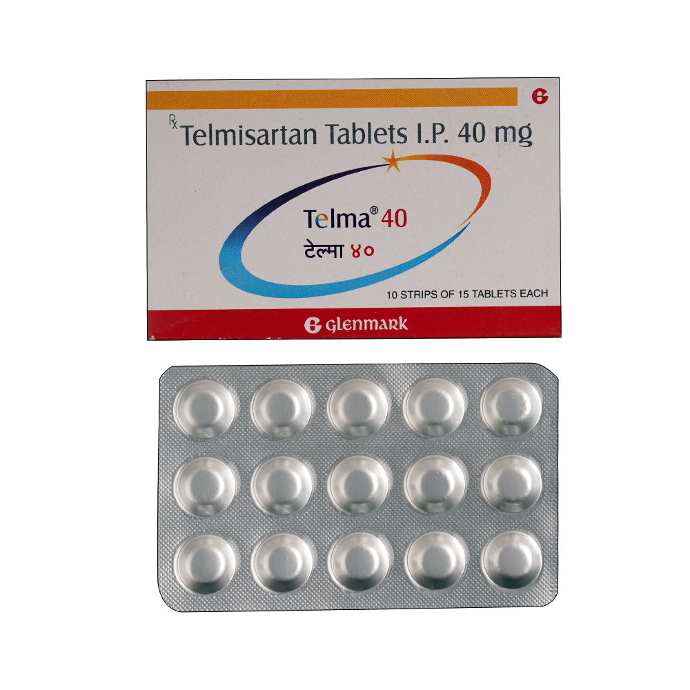 Buy Telma 40Mg 15 Tablets Online at Best Prices | Wellness Forever