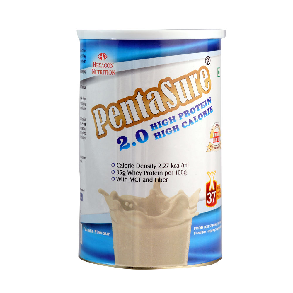 Buy Pentasure 2 Vanilla Powder 400 g Online at Best Prices | Wellness ...