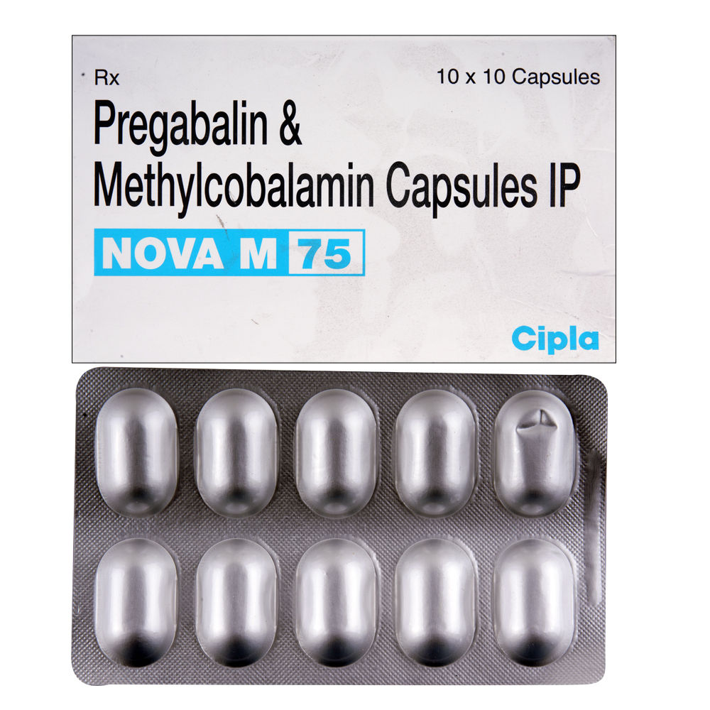 Buy Nova-M 75mg 10 Capsules Online at Best Prices | Wellness Forever