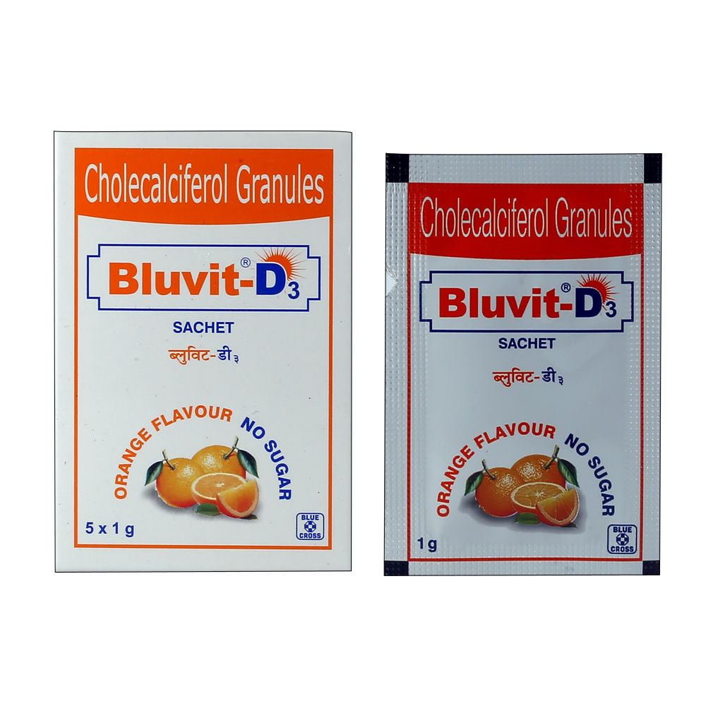 Buy Bluvit-D3 Sachet 1 g Online at Best Prices | Wellness Forever