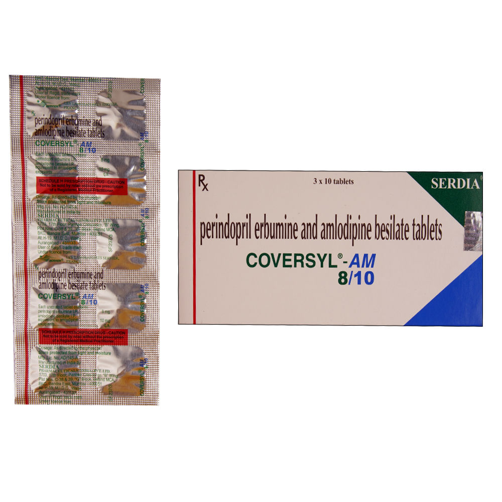 Buy Coversyl-Am 8/10Mg 10Tablets Online at Best Prices | Wellness Forever