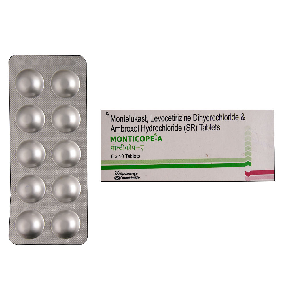 Buy Monticope-A 10 Tablets Online at Best Prices | Wellness Forever