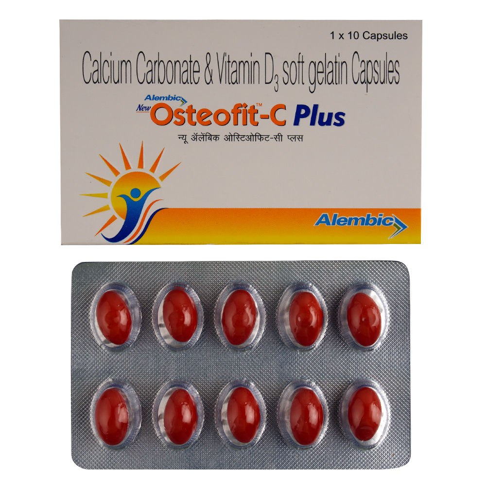 Buy Osteofit-C Plus 10 Capsules Online at Best Prices | Wellness Forever