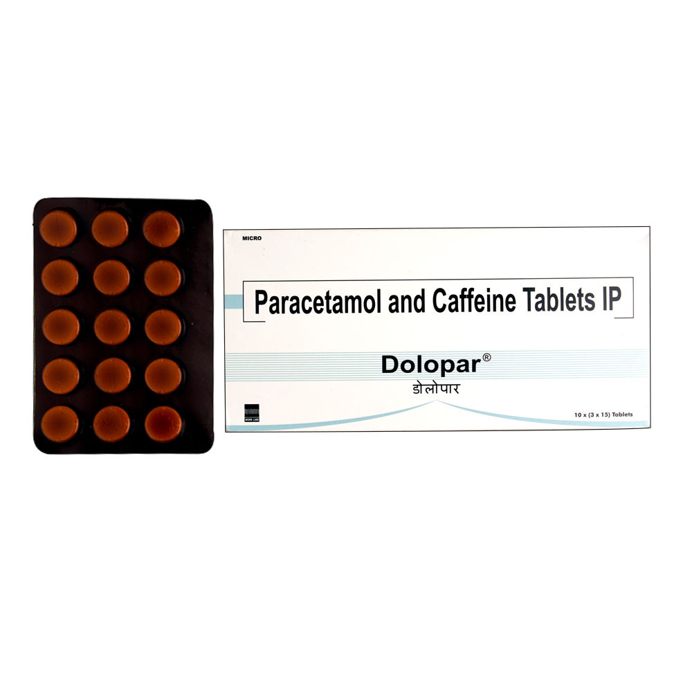 Buy Dolopar 15 Tablets Online at Best Prices | Wellness Forever