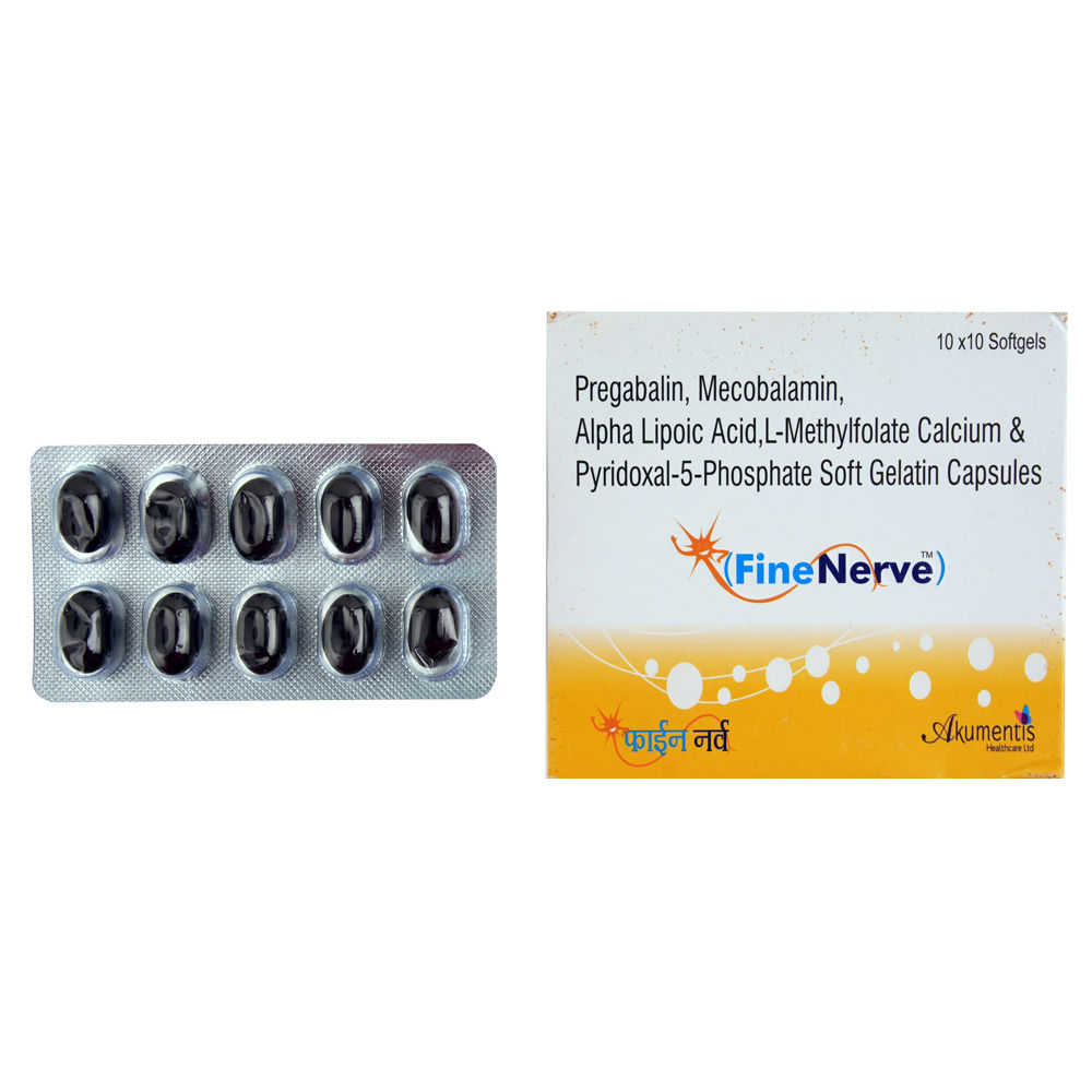 Buy Fine-Nerve 10 Capsules Online at Best Prices | Wellness Forever