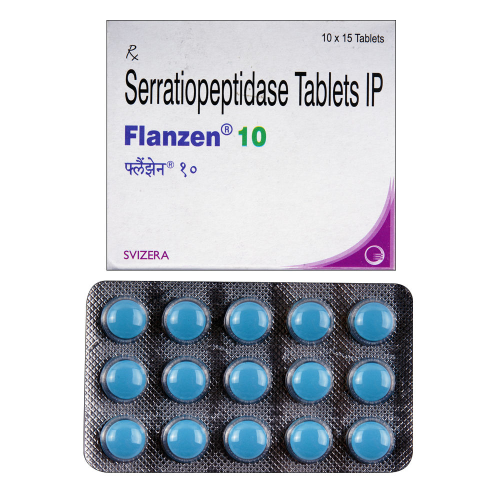 Buy Flanzen 10mg 15 Tablets Online at Best Prices | Wellness Forever