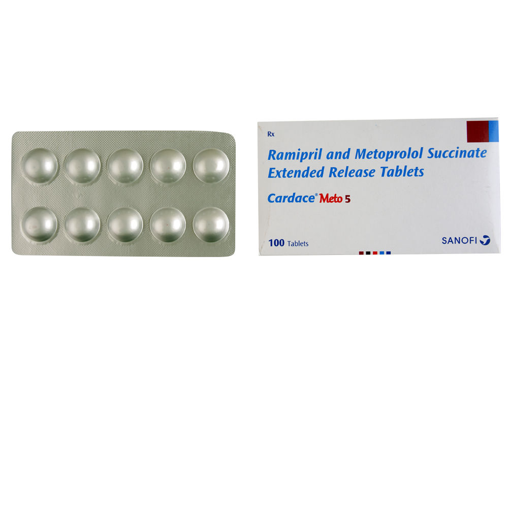Buy Cardace-Meto 5mg 10 Tablets Online at Best Prices | Wellness Forever