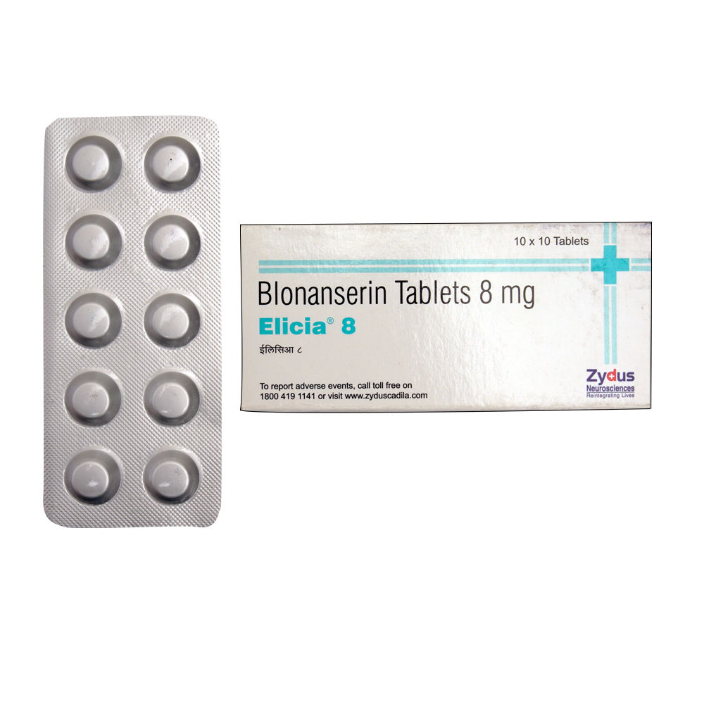 Buy Elicia 8mg 10 Tablets Online at Best Prices | Wellness Forever