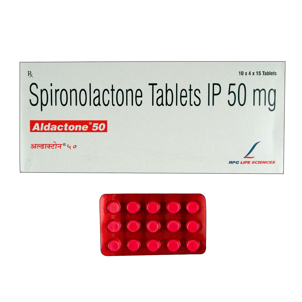 Buy Aldactone 50mg 15 Tablets Online at Best Prices | Wellness Forever
