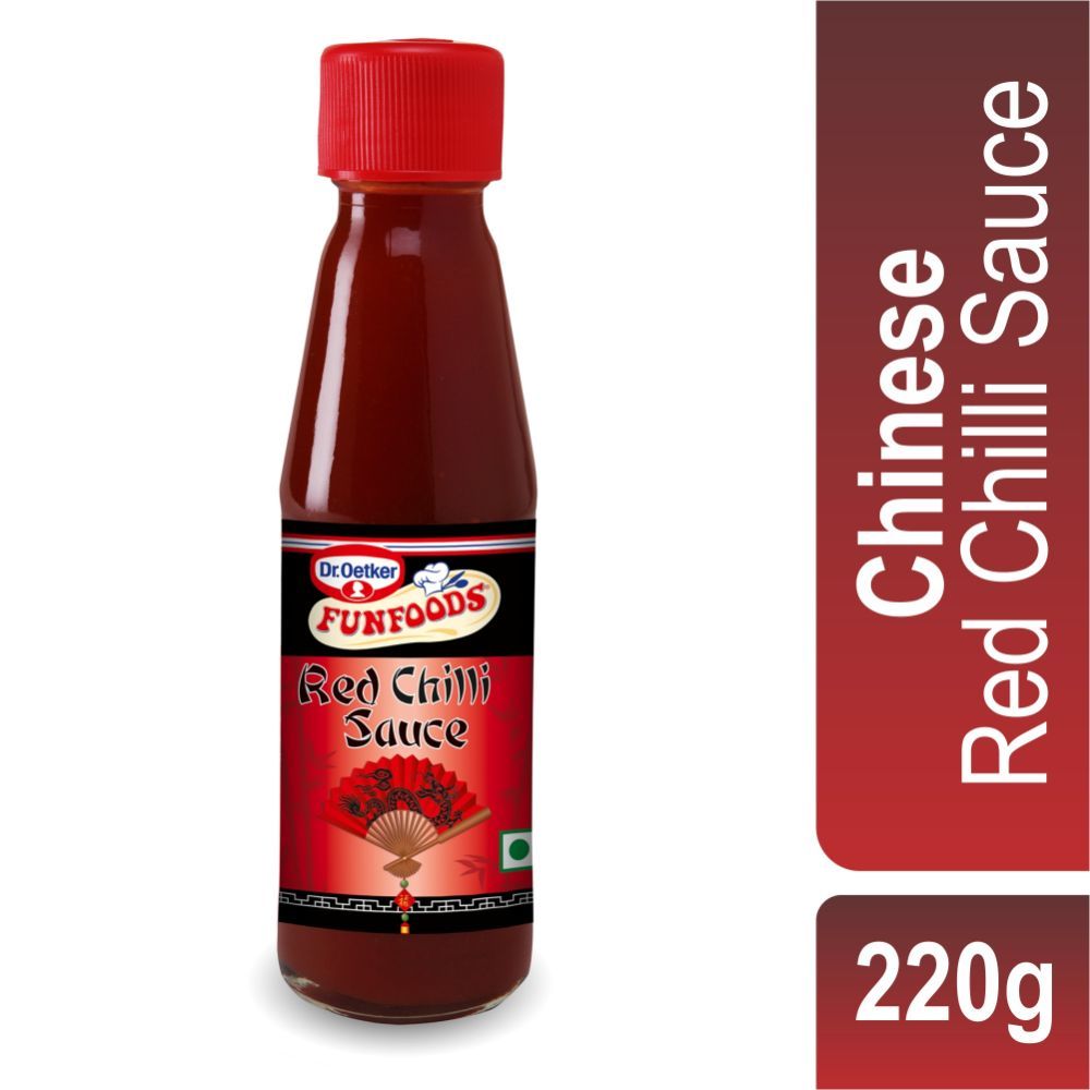 Buy Dr.Oetker Funfoods Red Chilli Sauce, 220 g Online at Best Prices ...