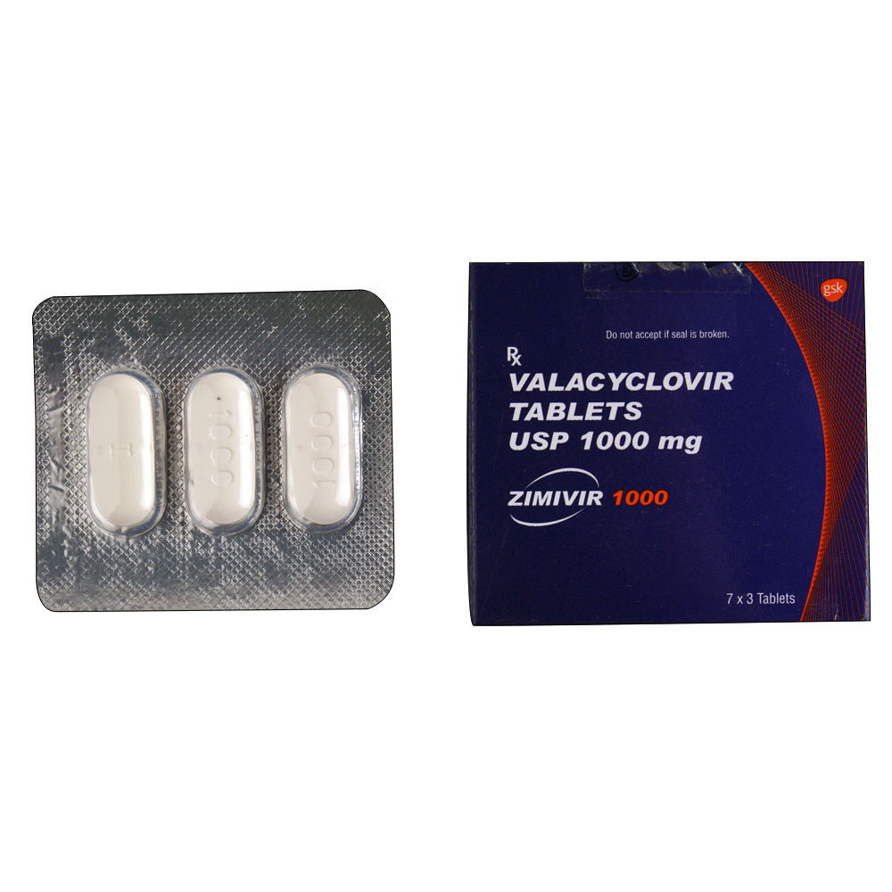 Buy Zimivir 1000mg 3 Tablets Online at Best Prices | Wellness Forever
