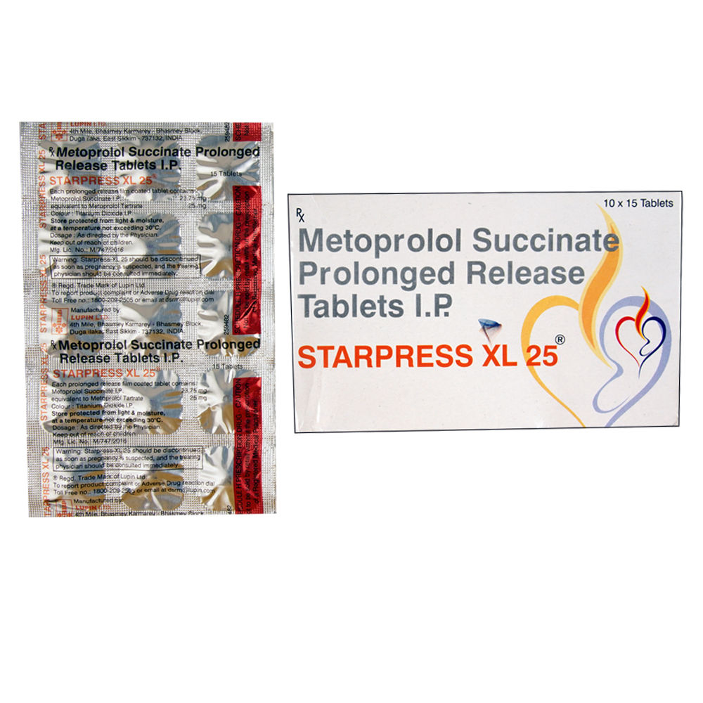 Buy Starpress-XL 25mg 15 Tablets Online at Best Prices | Wellness Forever