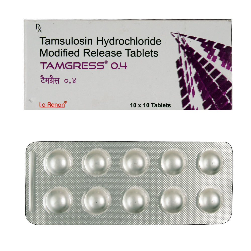 Buy Tamgress 0.4mg 10 Tablets Online at Best Prices | Wellness Forever