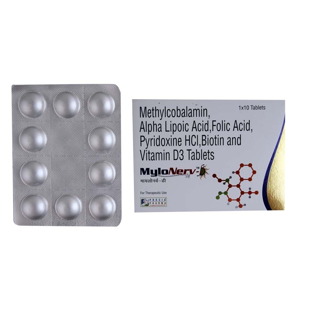 Buy Mylonerv-D 10 Tablets Online at Best Prices | Wellness Forever